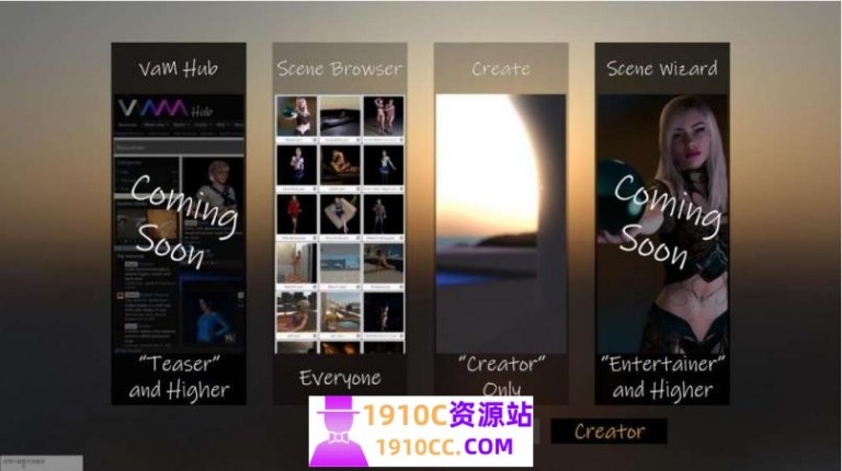 [3D捏人/中文/整合包]虚拟实境世界VAM（Virt A Mate）豪华MOD中文版[53G-99单机游戏
